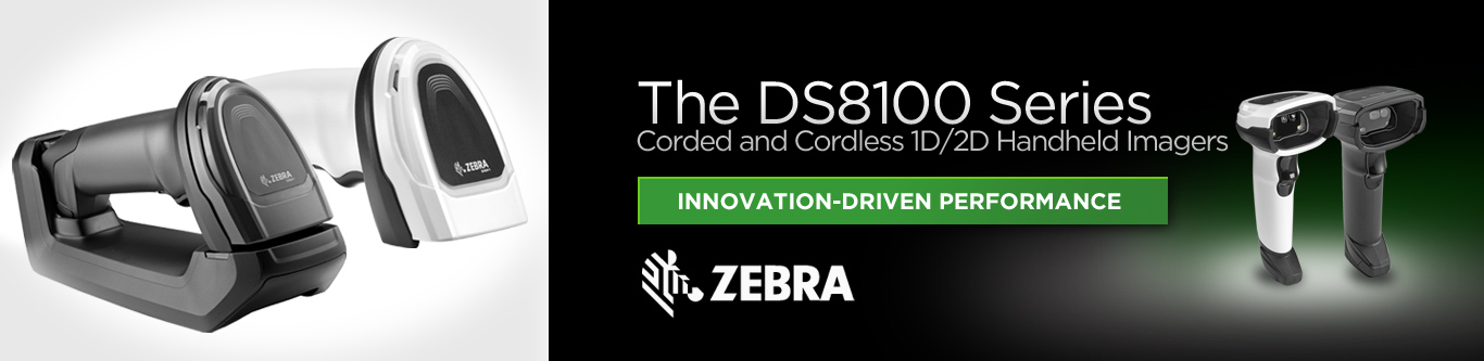 New Zebra DS8100 Series Scanner | TCGbarcode